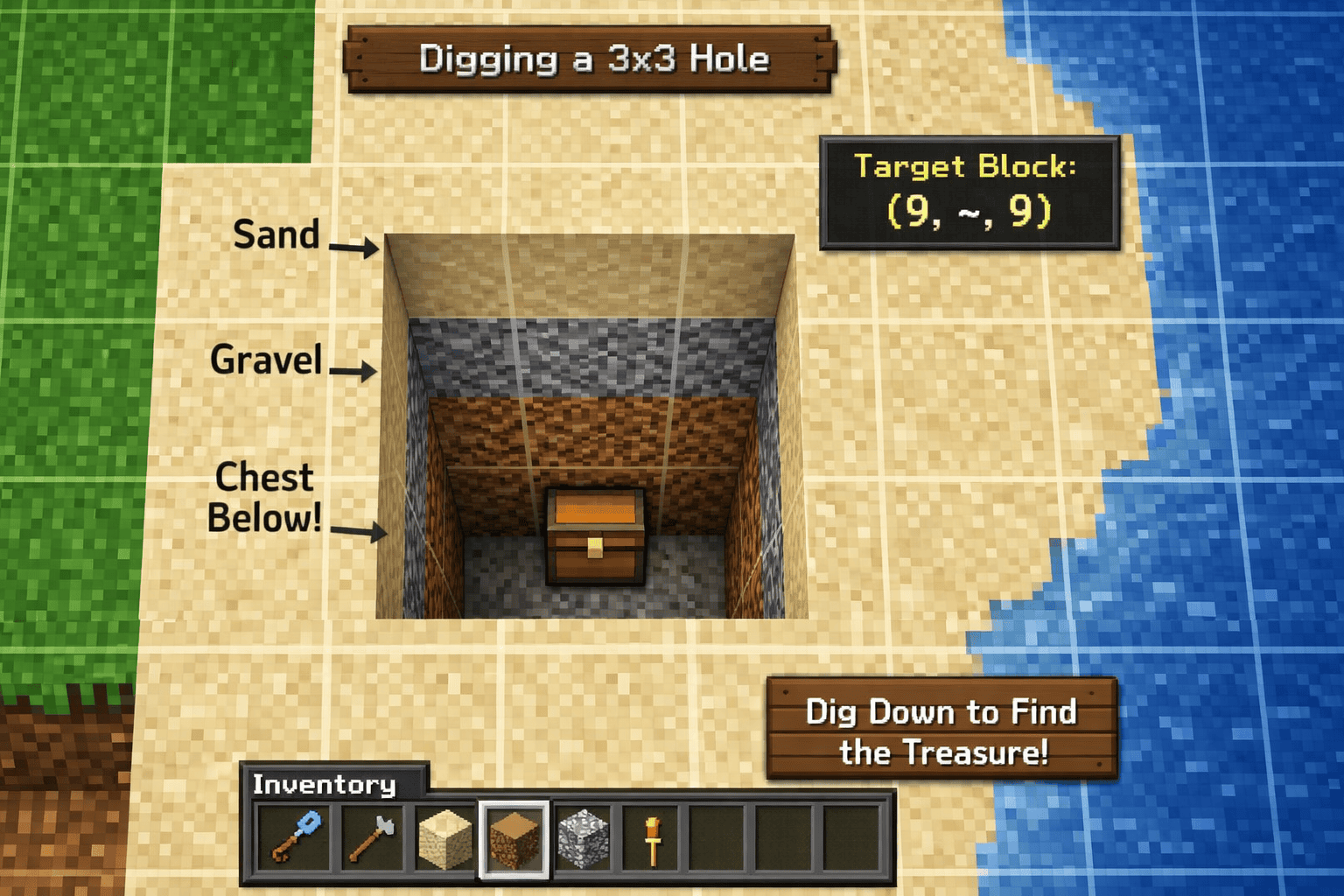 How to find buried treasure minecraft - Eadoz