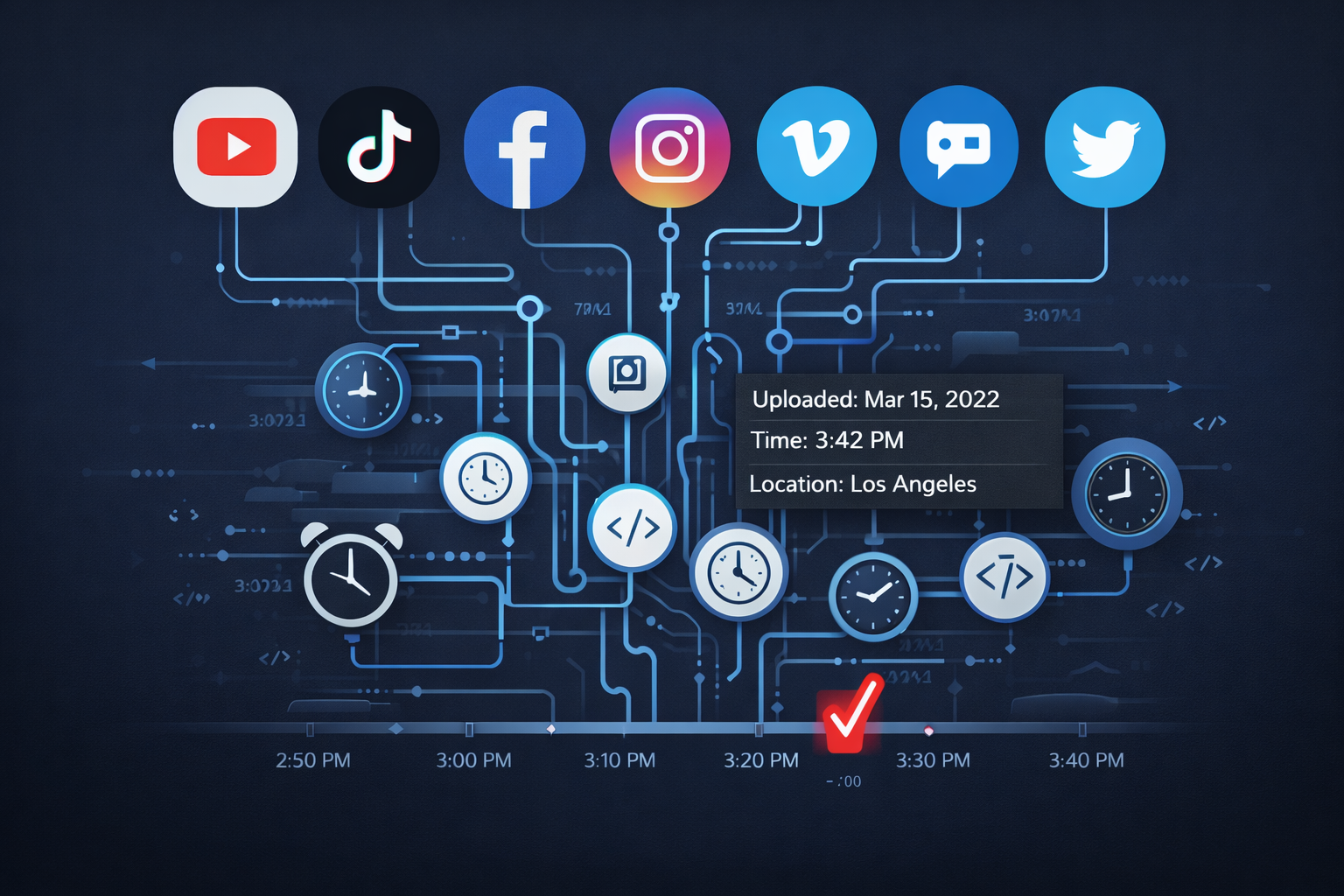 How to find the exact time a video was uploaded - Eadoz